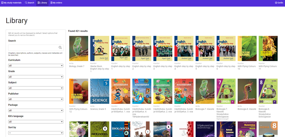 User guide for private users – Opiq